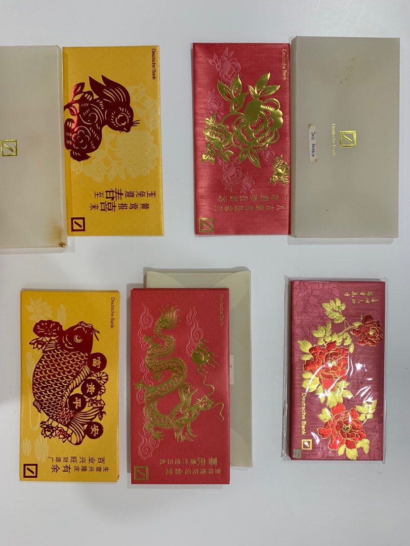 CNY Red Packets Ang Pao Collection -Set B, Hobbies & Toys, Memorabilia ...