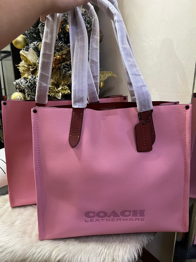 Coach Relay Large tote Pink, Women's Fashion, Bags & Wallets, Tote Bags ...