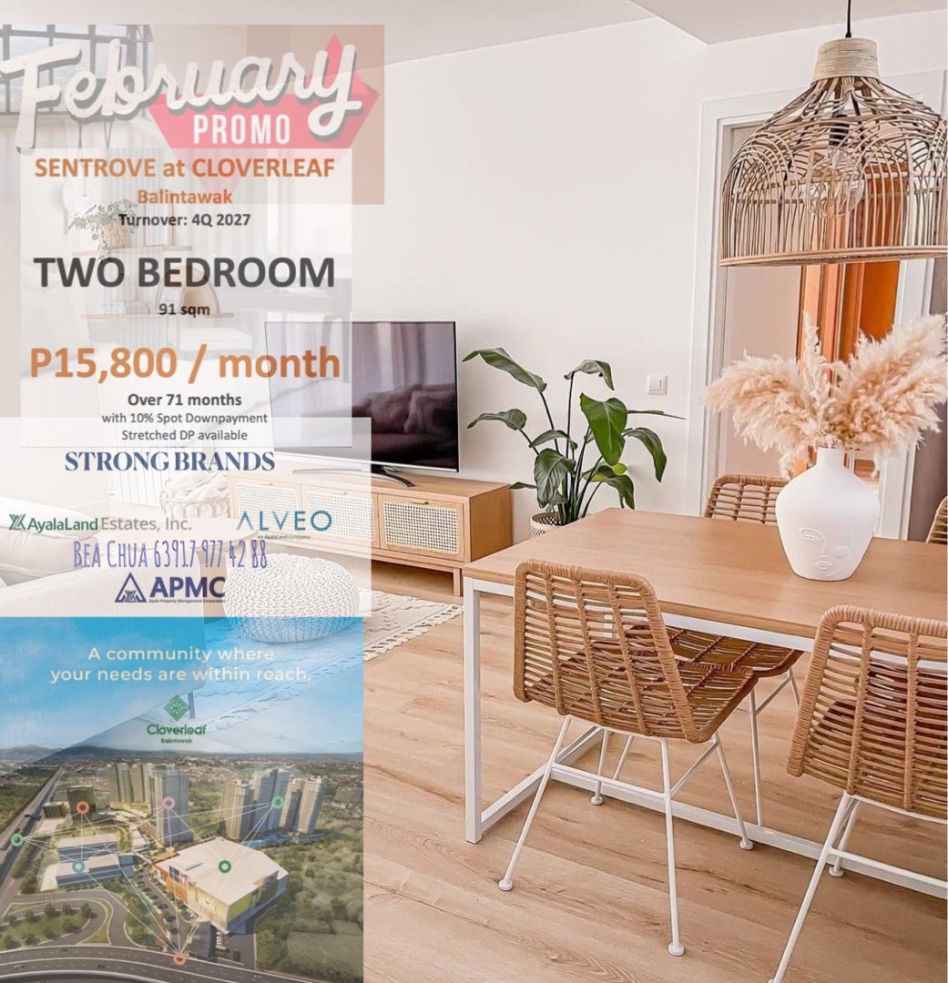 Condo For Sale in Cloverleaf Balintawak Edsa Quezon City Sentrove Alveo ...