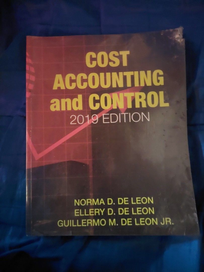 Cost Accounting and Control by De Leon, Hobbies & Toys, Books ...