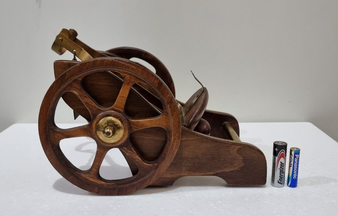 Courvoisier The Brandy of Napoleon Cognac Decanter Wooden Bar Display ...