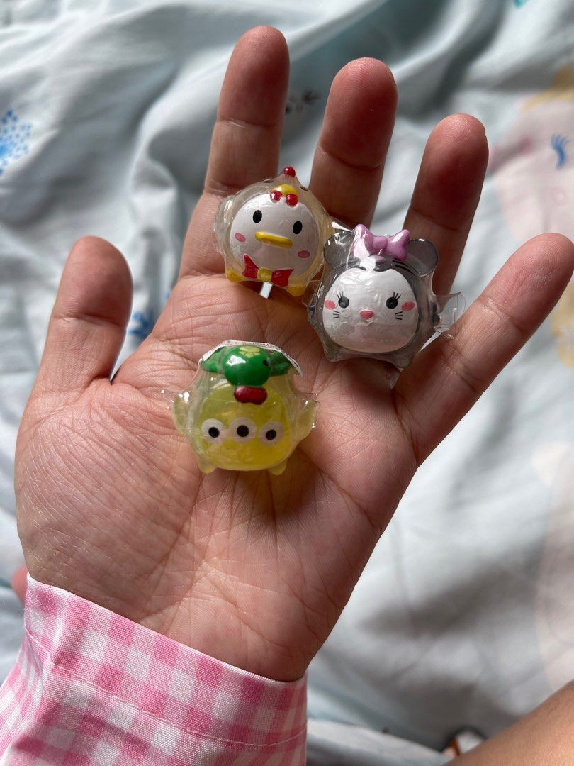 CPCM Transparent zodiac (chick, snake and mouse) and dumbo mini tsum ...