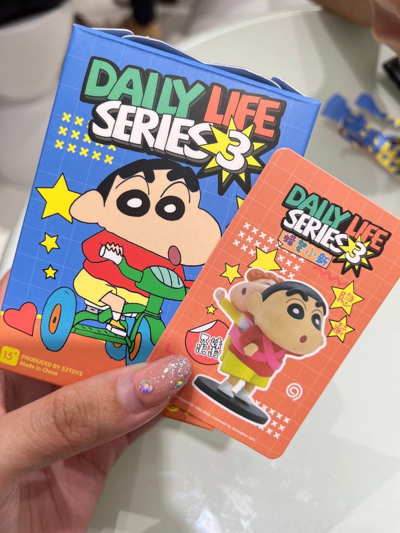 crayon shinchan blind box popmart daily life series 3 secret, Hobbies ...