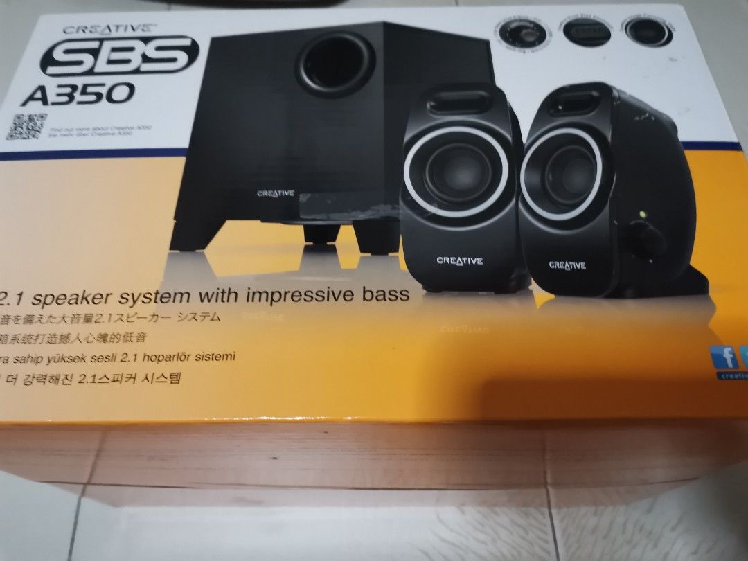 CREATIVE SBS A350, Audio, Soundbars, Speakers & Amplifiers on Carousell
