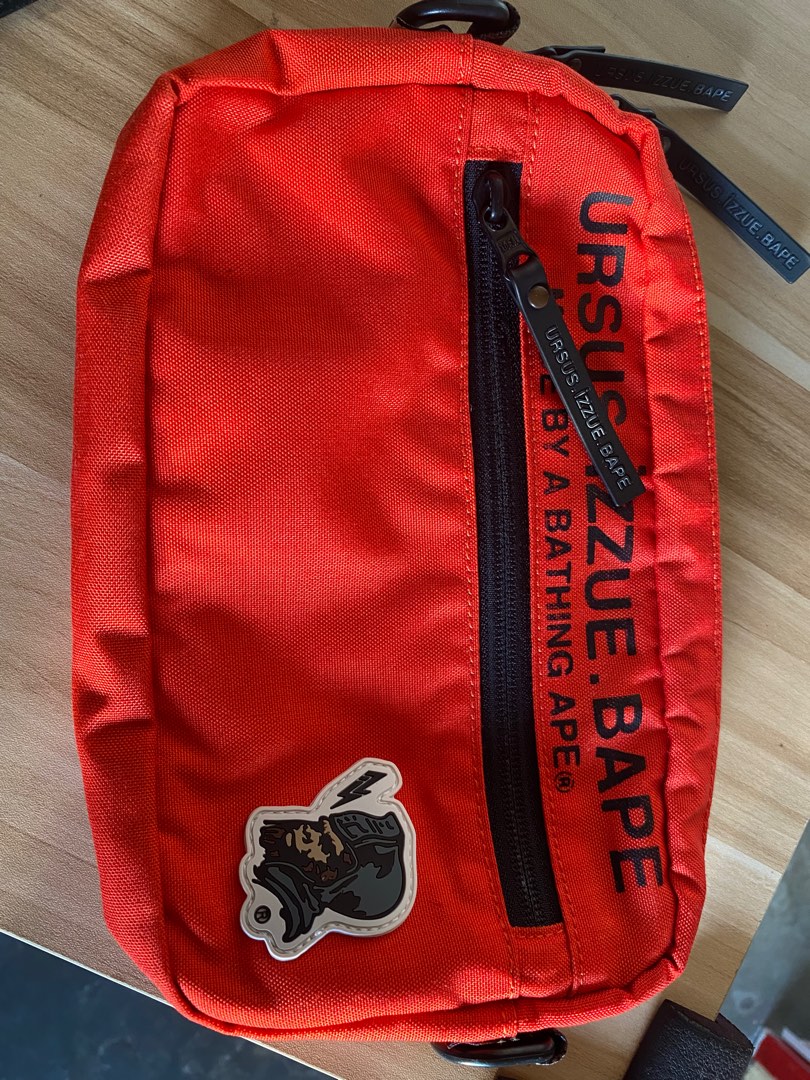 Cross-body bag/sling- unisex collab By A Bathing ape x Ursus x Izzue ...