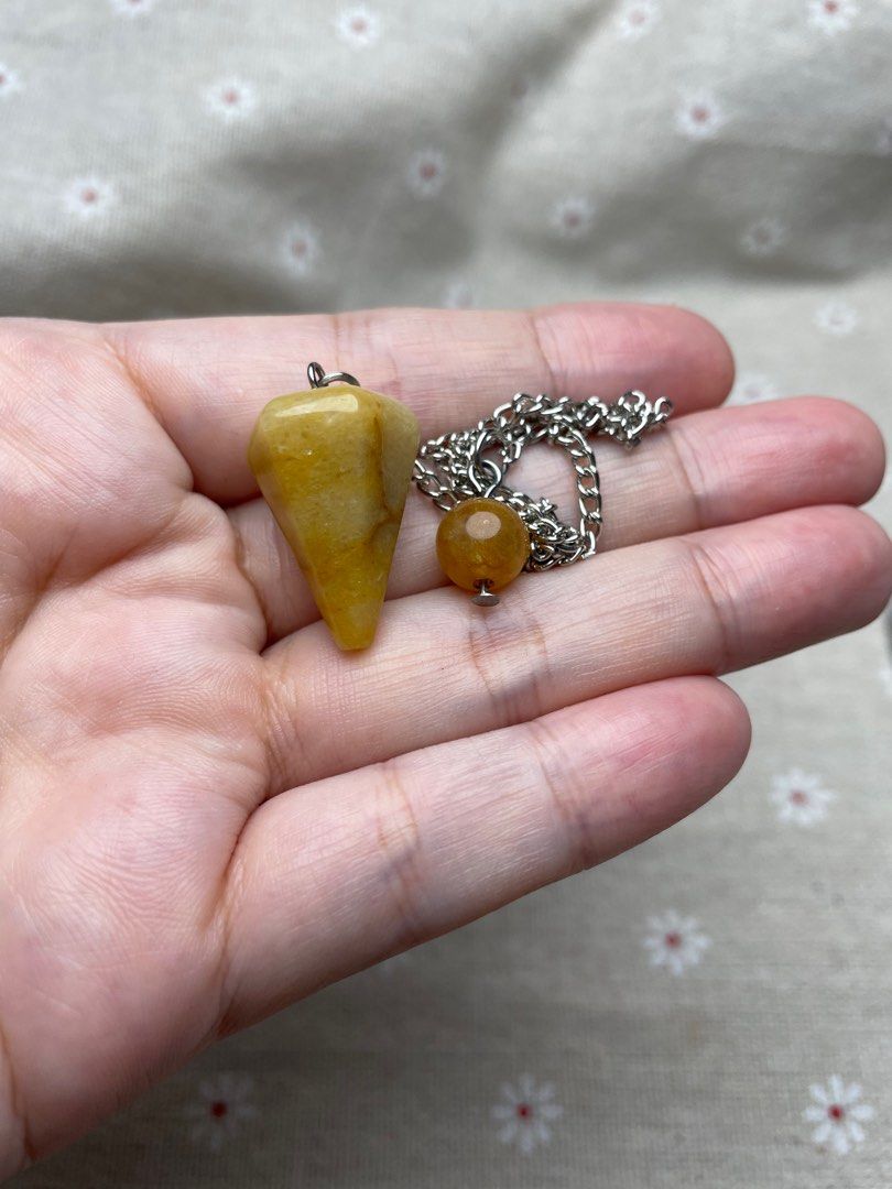 Crystal Pendulum, Hobbies & Toys, Memorabilia & Collectibles, Vintage ...
