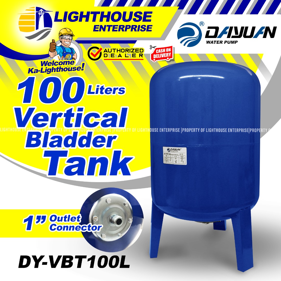 DAYUAN Italy Vertical Bladder Tank (100L) LIGHTHOUSE ENTERPRISE ...