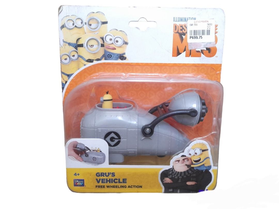 Despicable Me 3 Toys Minion Action figure set Motorcycle car Friction ...