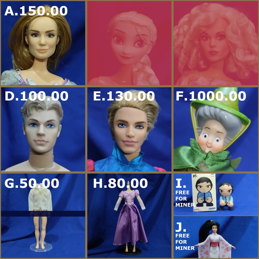 Disney, Mattel, Hasbro Doll & Doll Items for GRABS!, Hobbies & Toys ...