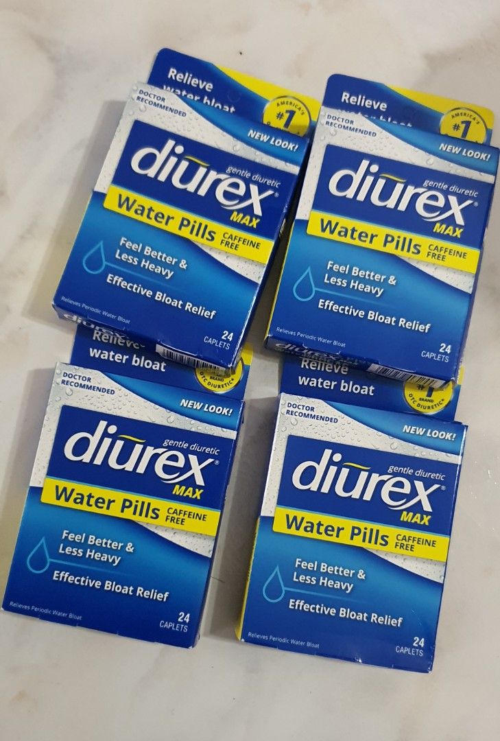 Diurex Max Water Pills - Caffeine Free (Effective Bloat Relief ...