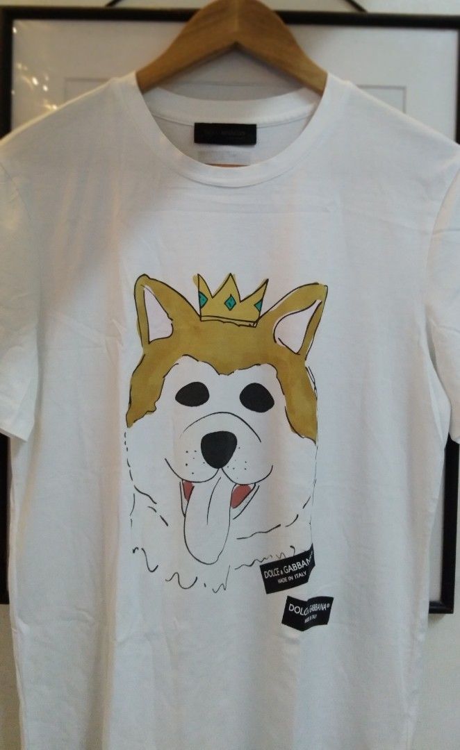 DOLCE &GABBANA X SOUL MARKOS DOG TSHIRT on Carousell