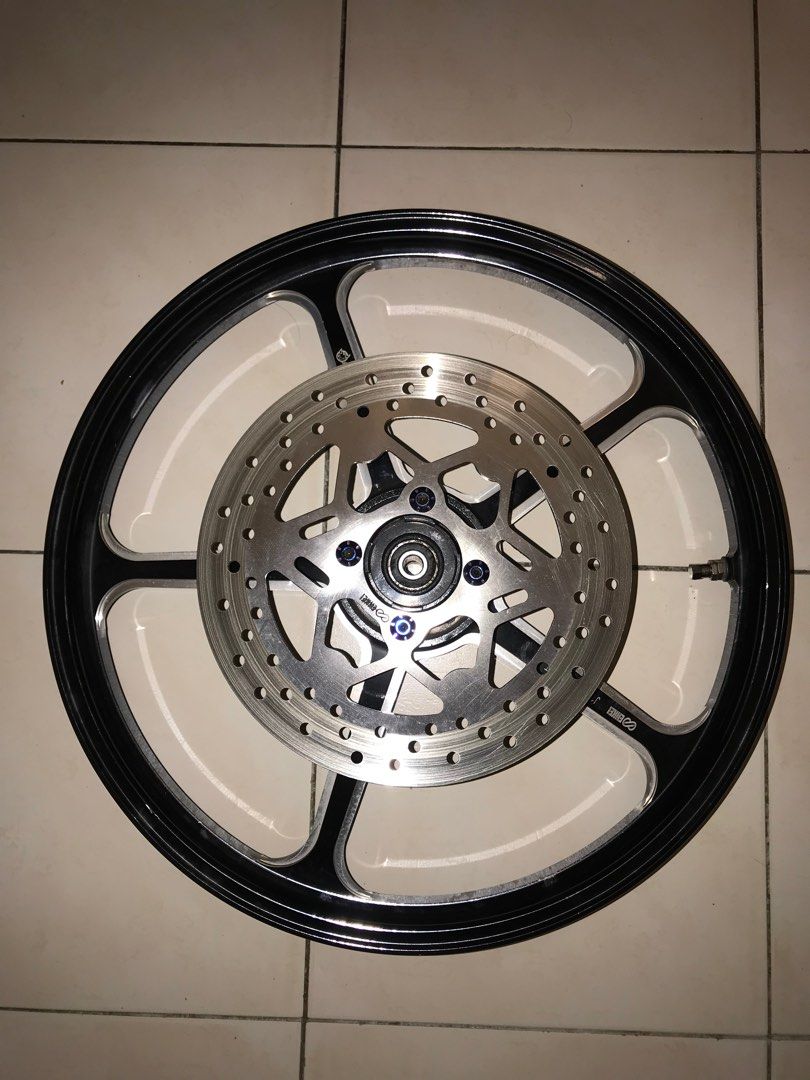 Dynopro Enkei FG505 (PNP Honda RS150r) DEPAN SAHAJA, Motorbikes on ...