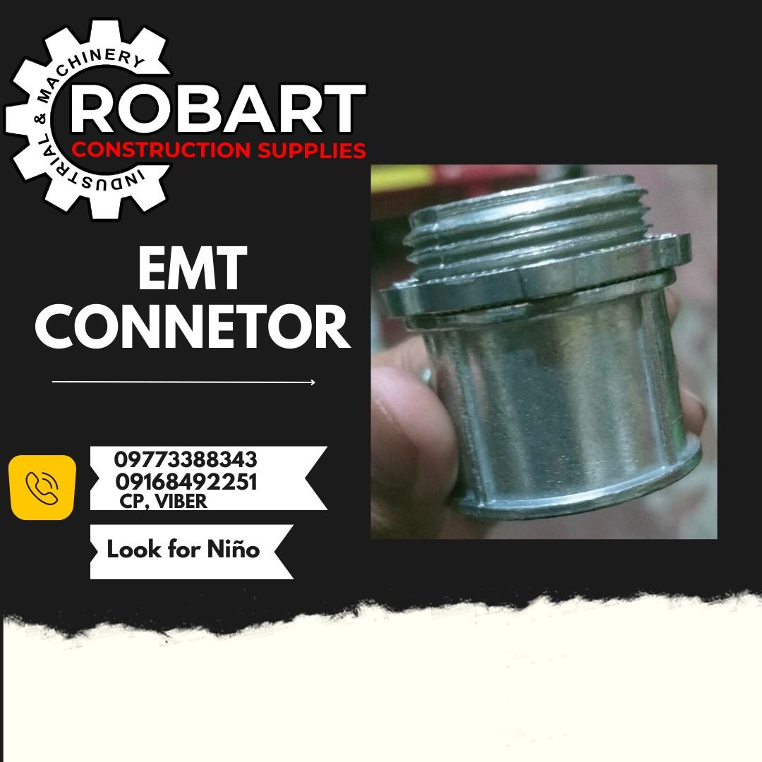 EMT CONNECTOR, Commercial & Industrial, Construction Tools & Equipment ...