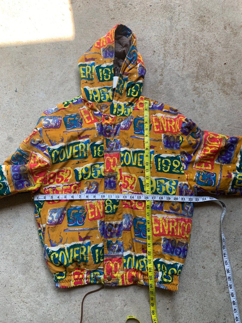 ENRICO COVERI JEANS FULL PRINT, Men's Fashion, Coats, Jackets and ...
