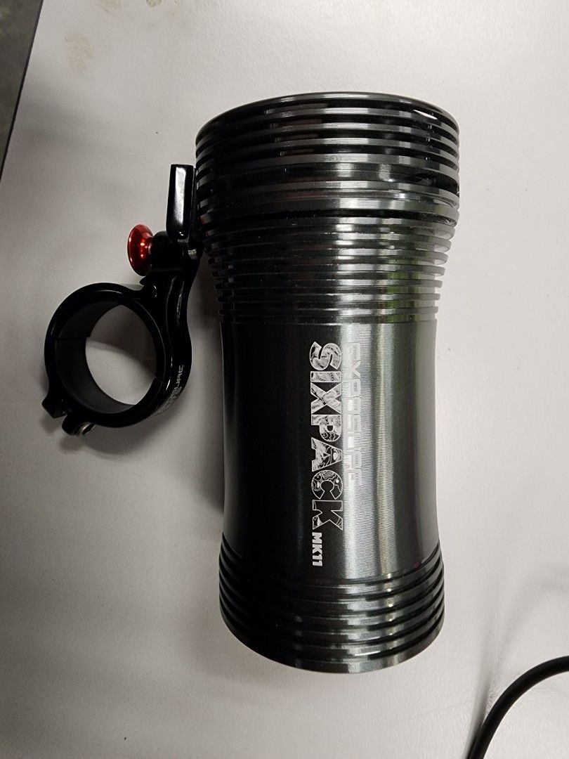 Exposure Six Pack Mk11 Front Bike Light, 運動產品, 單車及配件, 單車 - Carousell