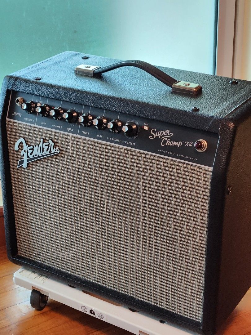 Fender Super Champ X2 Tube Guitar Combo Amplifier, Hobbies & Toys ...
