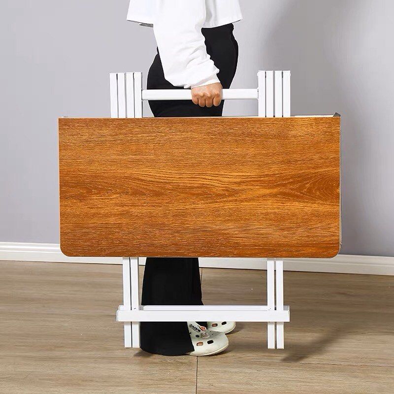 Foldable dining table/foldable study table, Furniture & Home Living ...