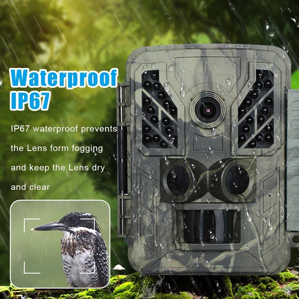 FOTO Outdoor Trail Camera 4K HD 32MP Game Night Vision Motion Activated ...