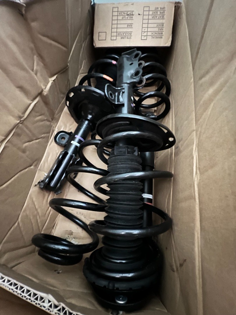 Full set of stock coil spring and shock absorbers (front and rear) for ...