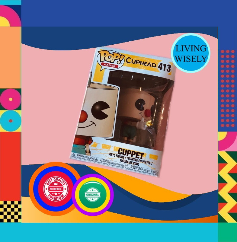Funko Pop Cuphead 413 Cuppet, Hobbies & Toys, Toys & Games on Carousell