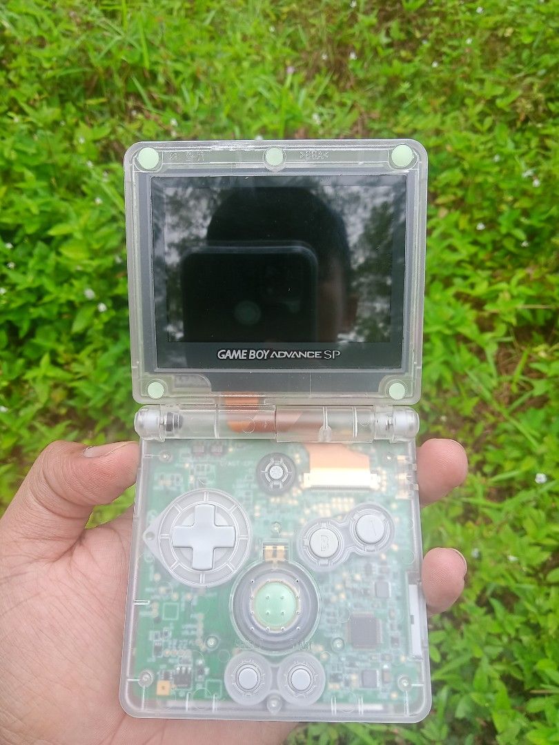 Game Boy Advance SP AGS 101 & Pokemon Sapphire Japan Original, Video ...