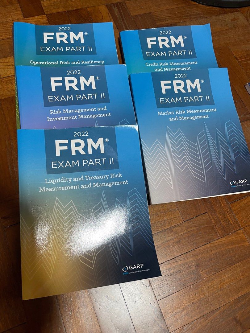 GARP notes for FRM Part 1 and Part 2, Hobbies & Toys, Books & Magazines ...