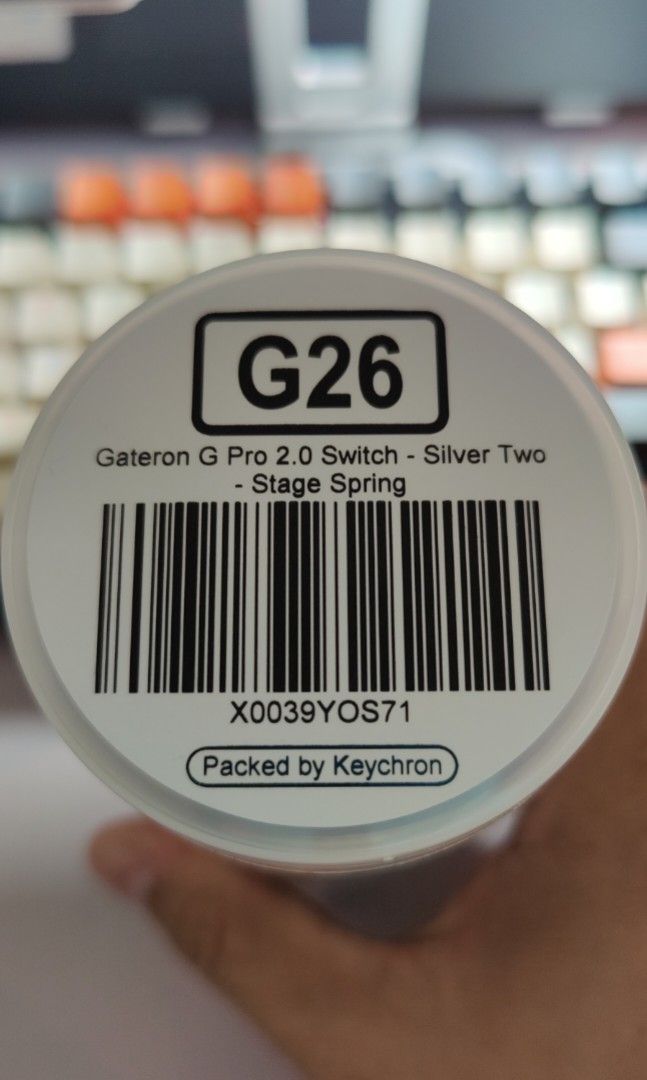 Gateron G Pro 2.0 Silver Two Stage (linear) mechanical switch ...