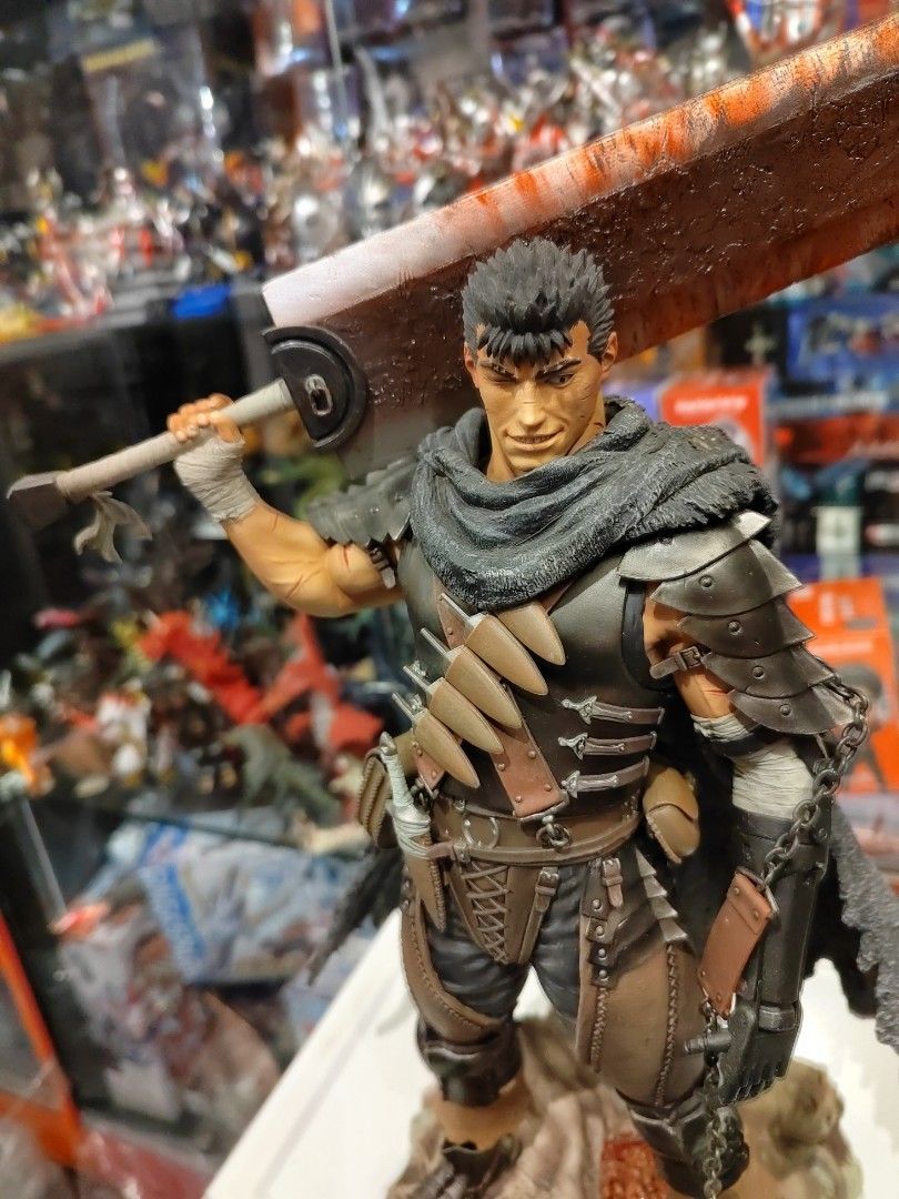 Gecco Releases Berserk Guts 1/6 Scale Statue condition look good ...