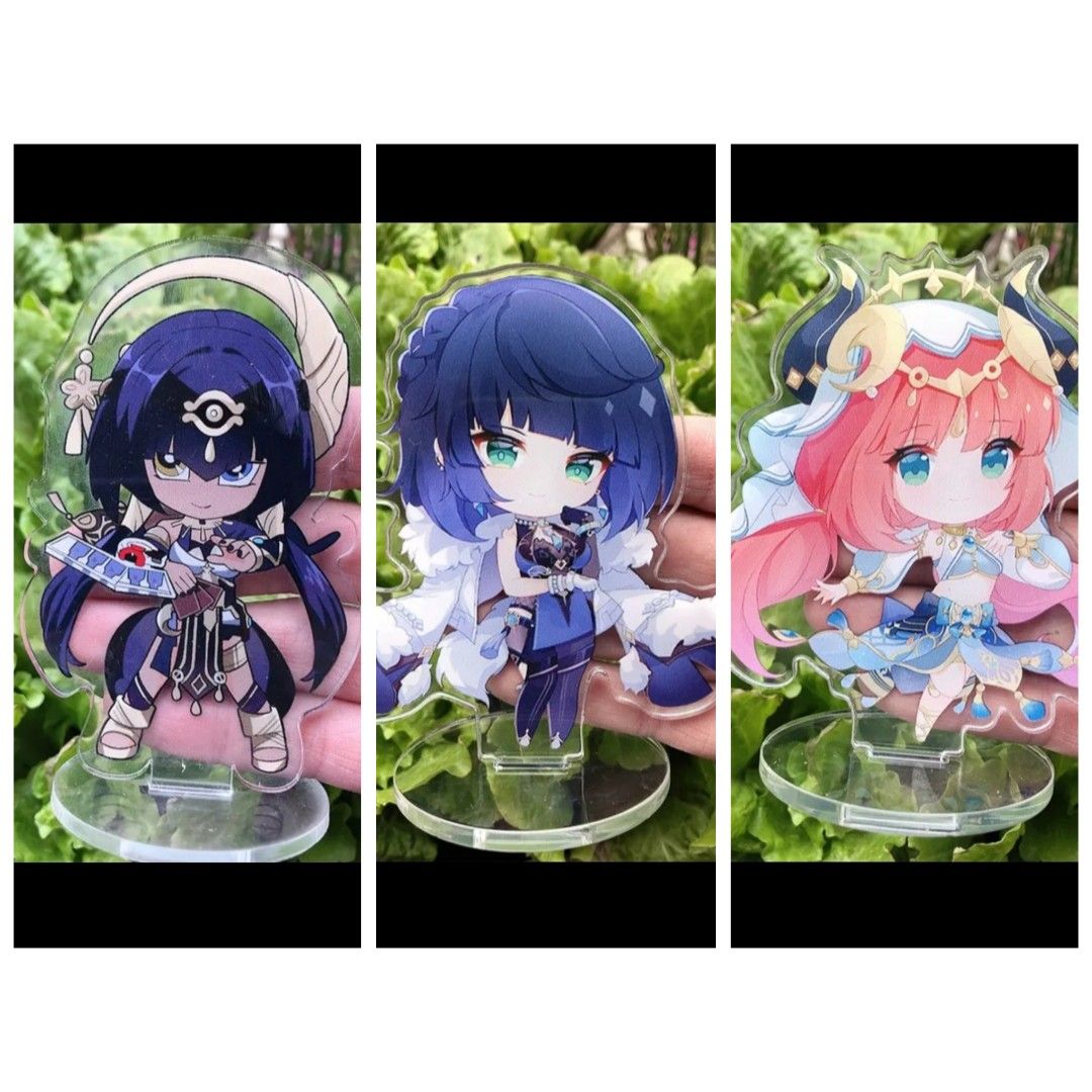 [Genshin] Character Acrylic Stands (Pre-Order) Genshin Impact Klee ...