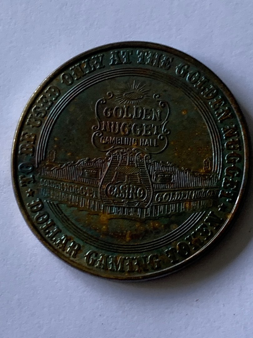 Golden Nugget Gaming Hall Token, Hobbies & Toys, Memorabilia ...