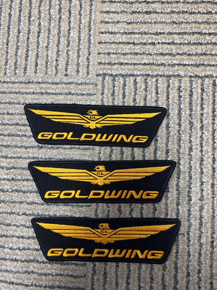 Goldwing Patch, Motorcycles, Motorcycle Apparel on Carousell