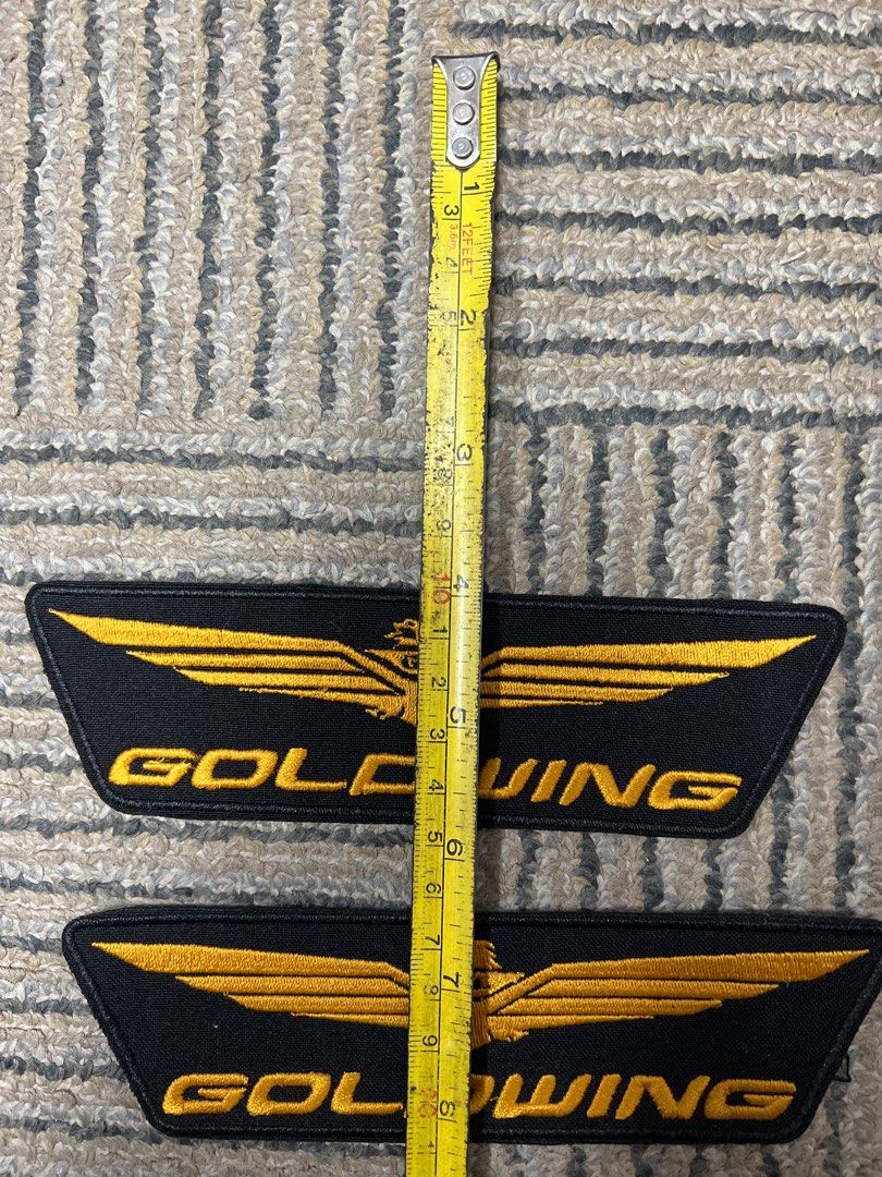 Goldwing Patch, Motorcycles, Motorcycle Apparel on Carousell