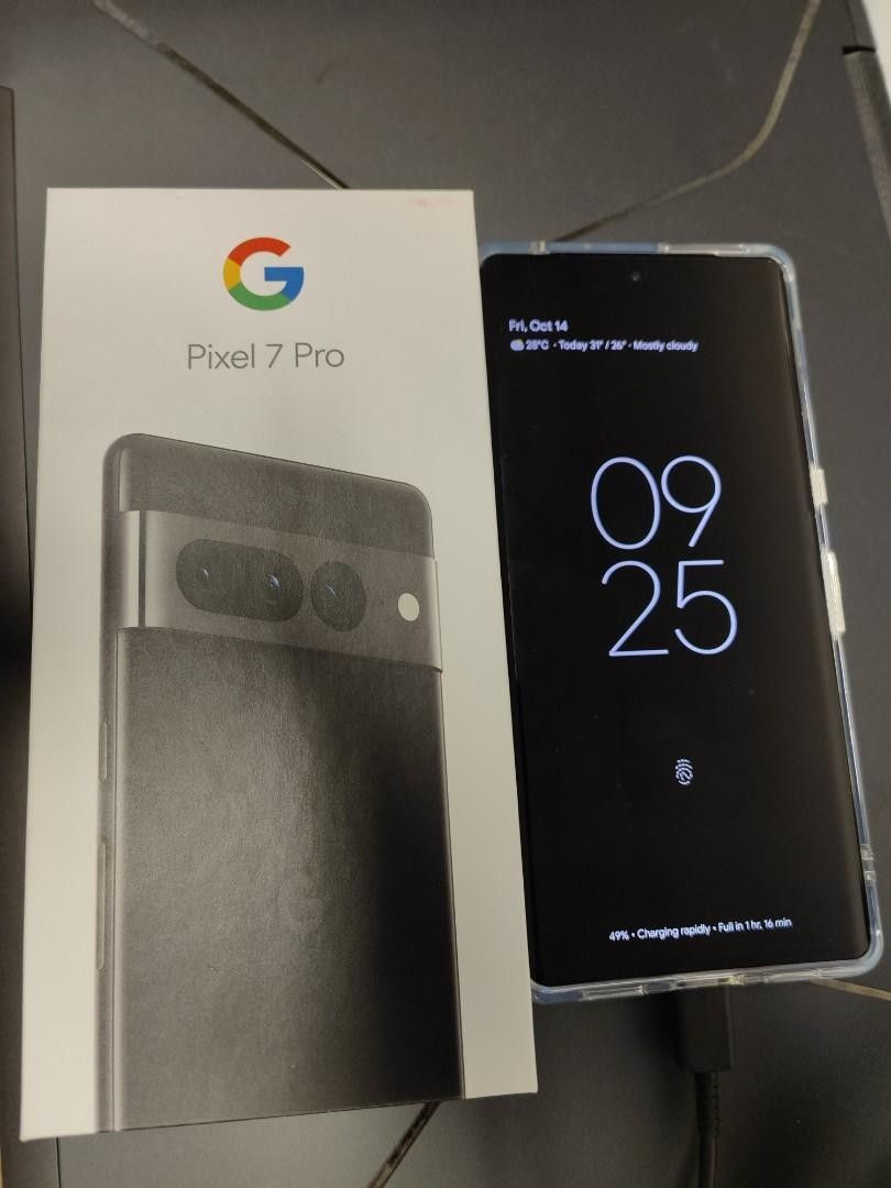 Google Pixel 7 Pro (Obsidian) 256GB 12GB Ram, Mobile Phones & Gadgets ...