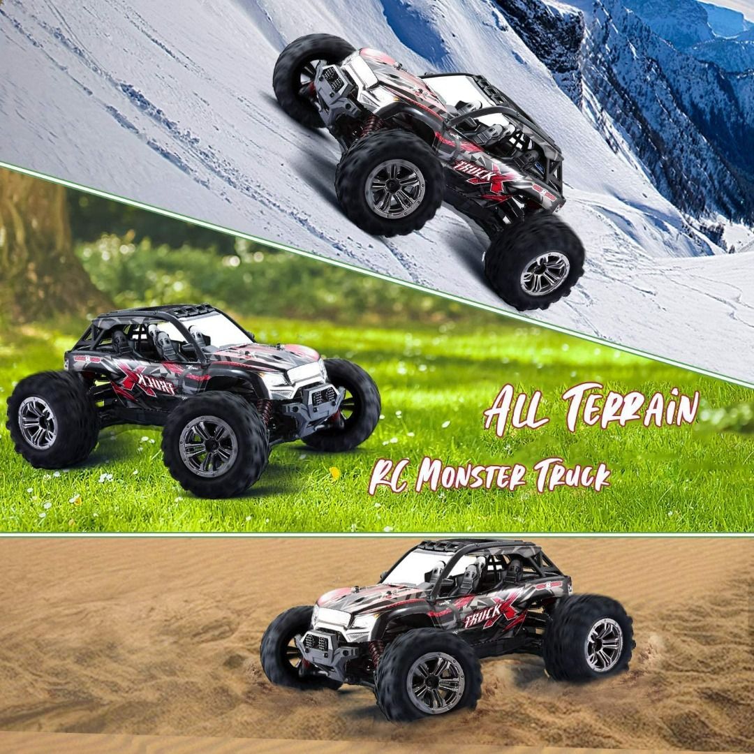 GoStock Remote Control Car, 4WD RC Car 36km/h 1:16 High Speed Off-Road ...