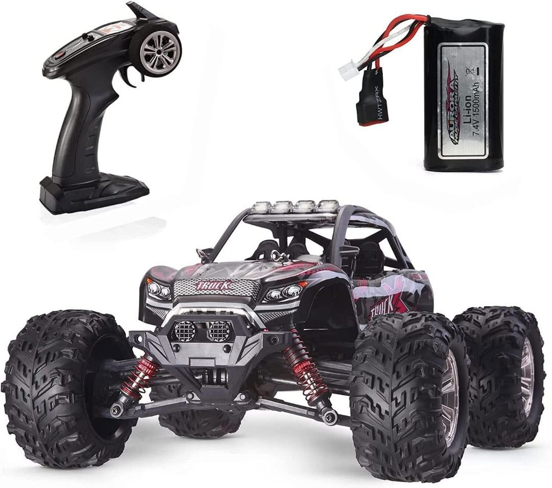 GoStock Remote Control Car, 4WD RC Car 36km/h 1:16 High Speed Off-Road ...