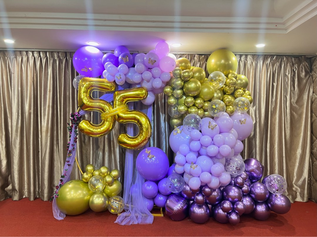 Grand Balloon garland design for Birthdays, Shop opening, Baby Shower ...