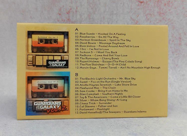 guardian of the galaxy vintage deluxe cassette tape, Hobbies & Toys, Music & Media, CDs & DVDs ...