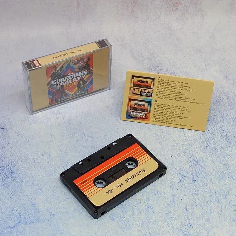 guardian of the galaxy vintage deluxe cassette tape, Hobbies & Toys, Music & Media, CDs & DVDs ...