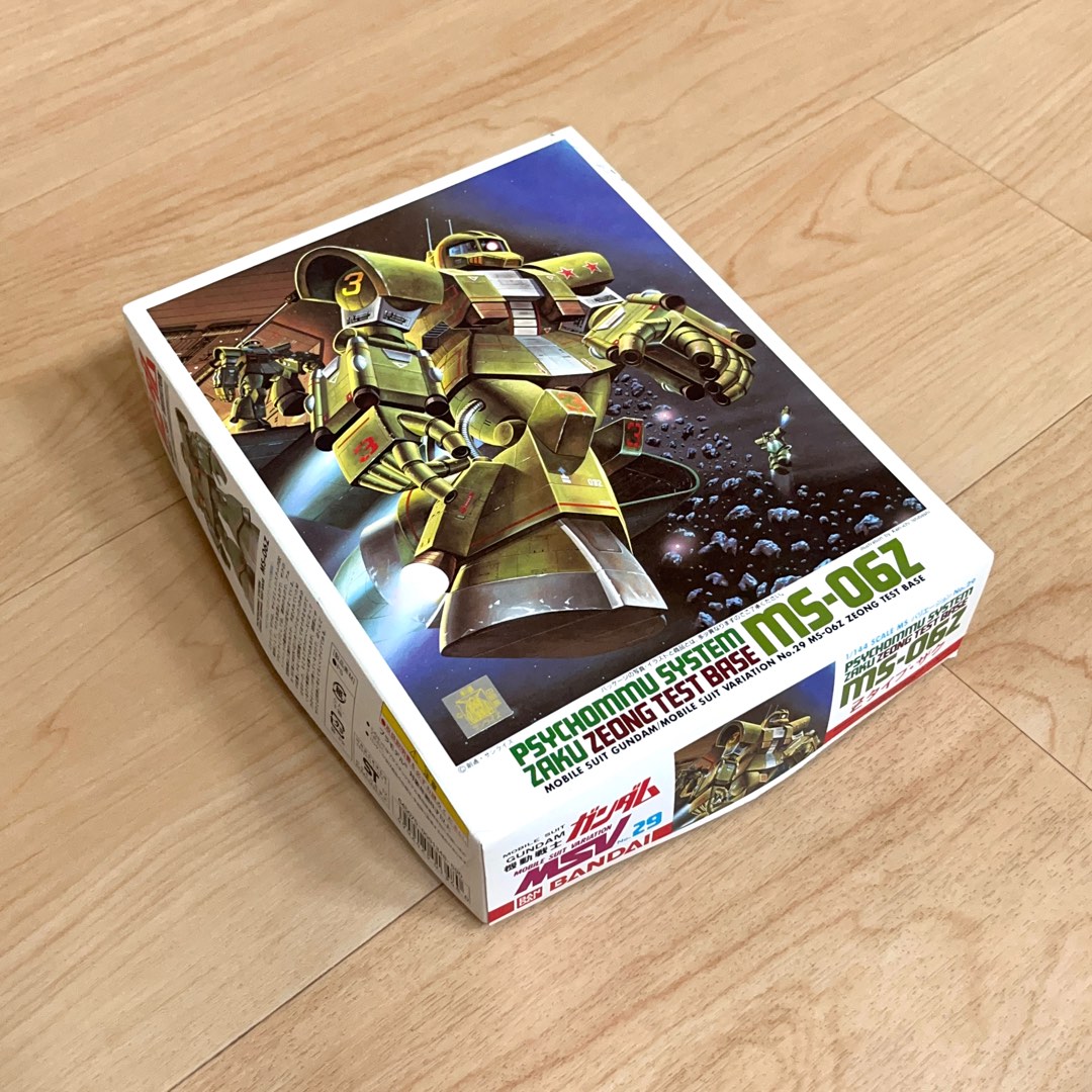 Gundam NG 1/144 Psycommu System Zaku Zeong Test Base, Hobbies & Toys ...