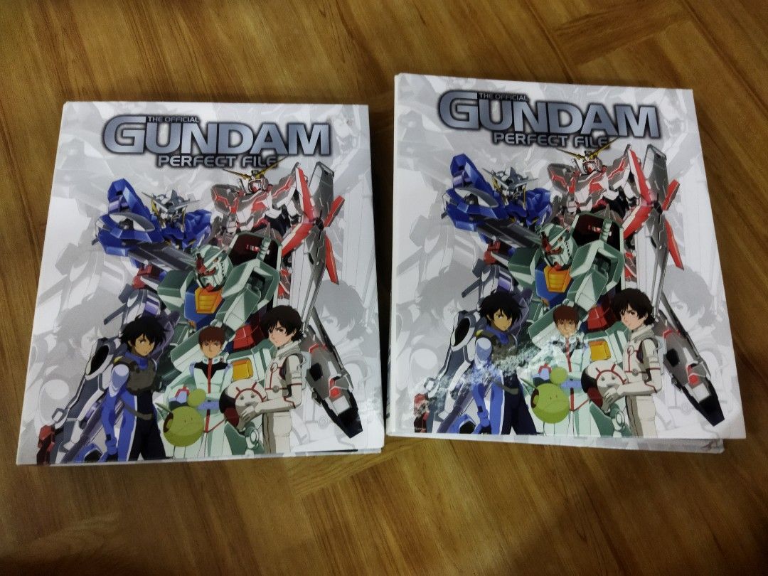GUNDAM PERFECT FILE 1&2, Hobbies & Toys, Toys & Games on Carousell