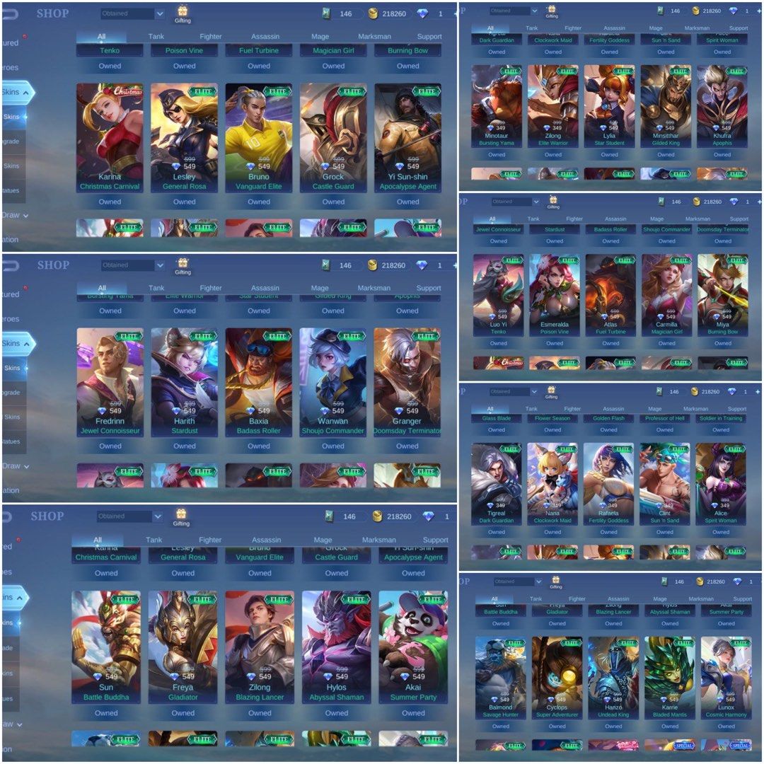 Gusion semi stack, Video Gaming, Gaming Accessories, Game Gift Cards ...