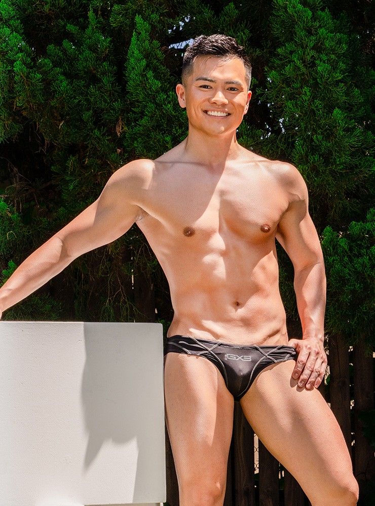 GX3 Sheer Black Bikini Swimwear (L-size), Men's Fashion, Bottoms, Swim Trunks & Board Shorts on ...