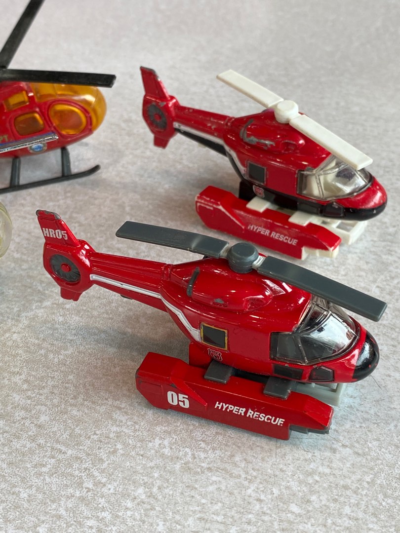 Helicopter set of 4, Hobbies & Toys, Collectibles & Memorabilia ...