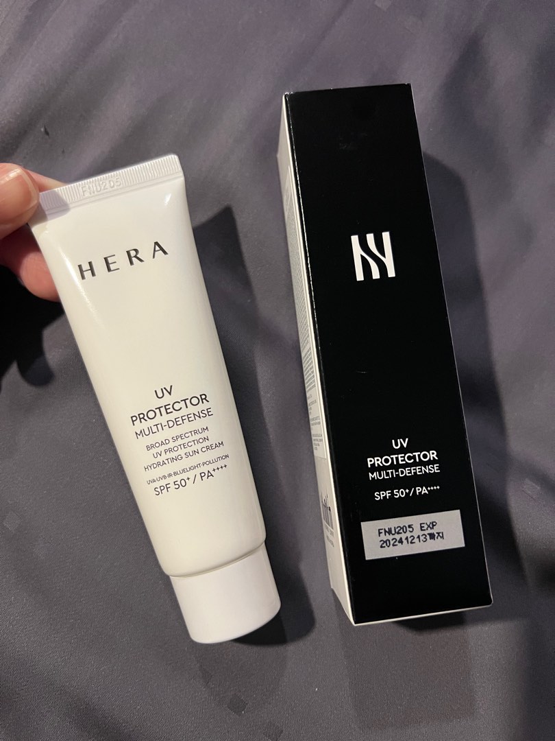 HERA UV Protector Multi-Defense SPF50 Hydrating Sun Cream, Beauty ...