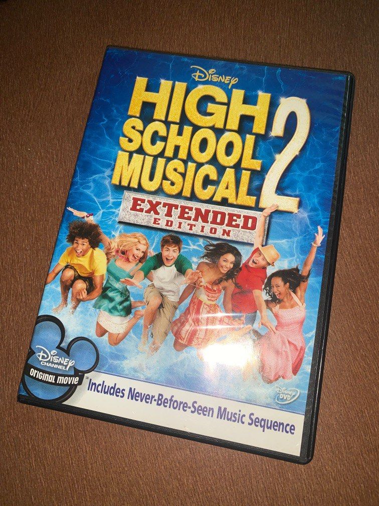 High School Musical 2 DVD Extended Edition | Zac Efron, Vanessa Hudgens ...