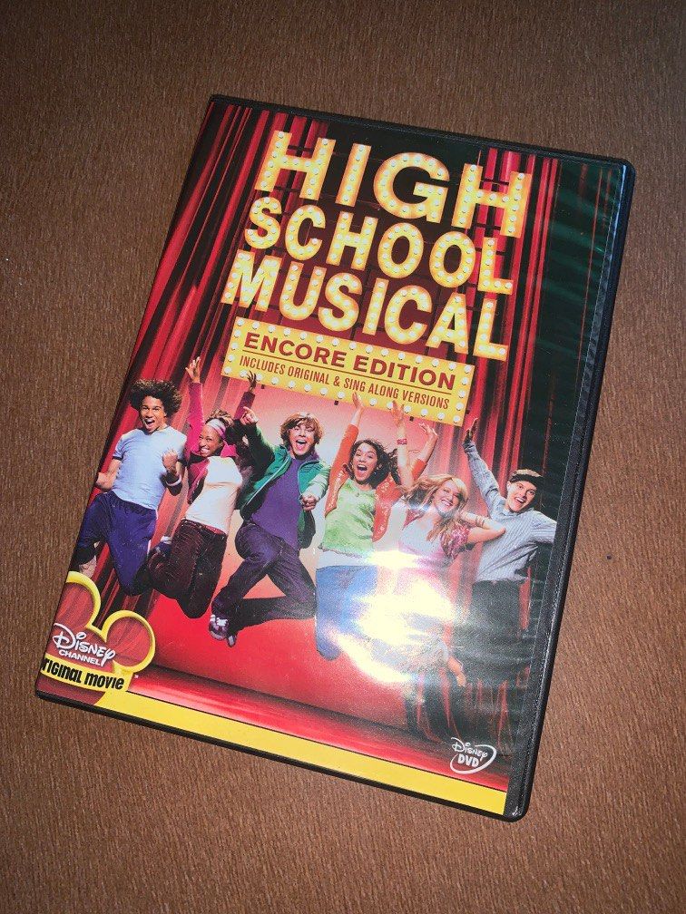 High School Musical DVD Encore Edition | Zac Efron, Vanessa Hudgens ...