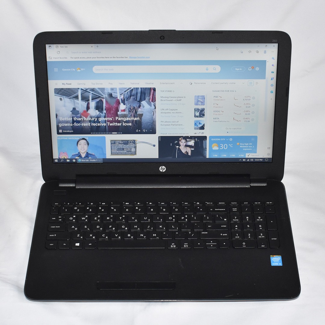 HP Core i5 5th gen 15.6" Laptop (Core i5-5200U, 8GB Ram, 240GB SSD ...