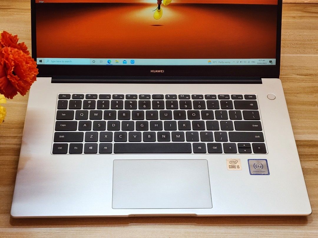 Huawei Matebook BOHB-WAX9 D15 Core i5-10Th Gen 8Gb Ram 256Gb NVMe Flash ...