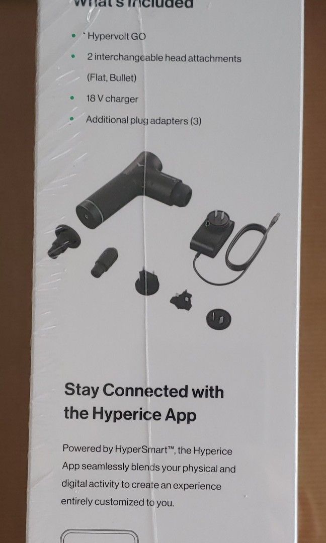 Hyperice Hypervolt Go, Health & Nutrition, Massage Devices on Carousell