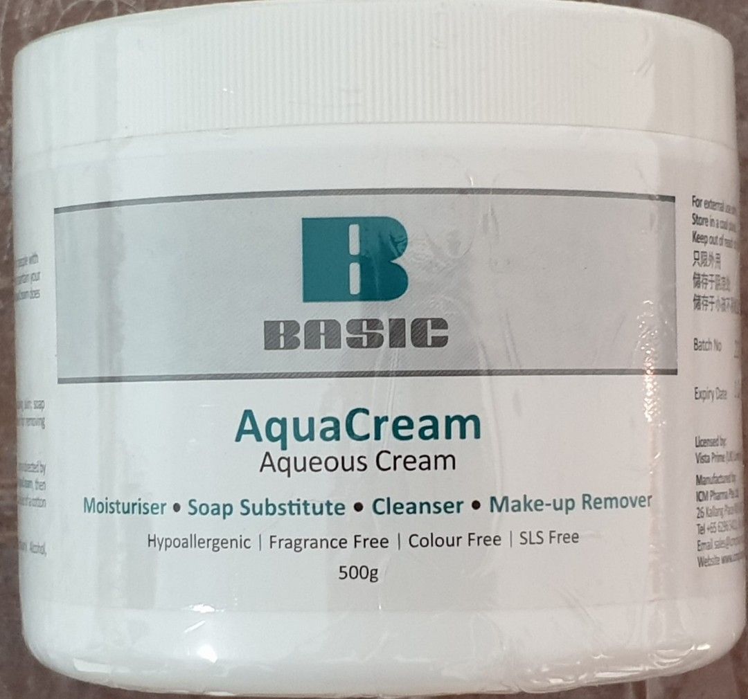 ICM Basic AquaCream 500g, Beauty & Personal Care, Bath & Body, Body Care on Carousell